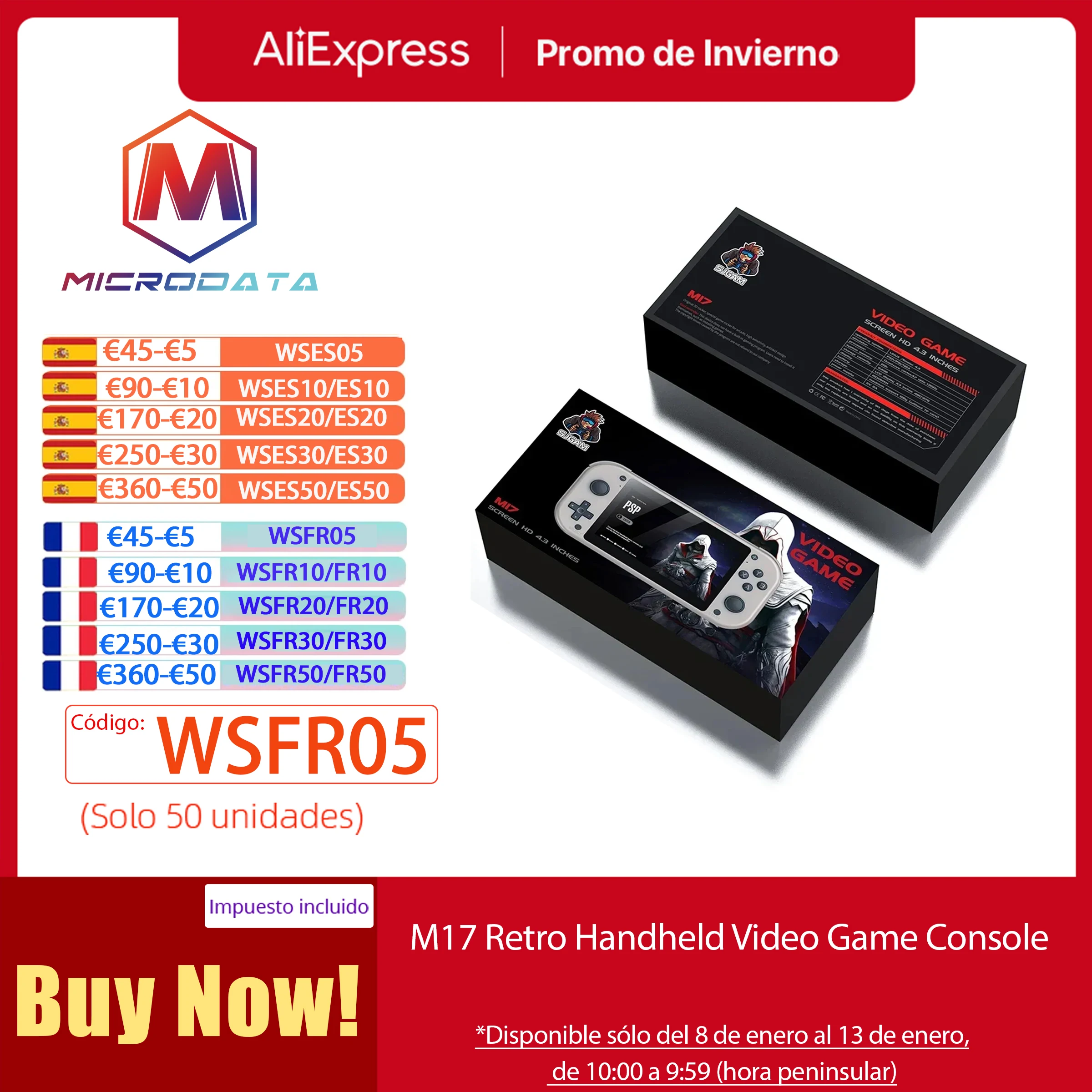 Consola-de-videojuegos-port-til-Retro-M17-Mini-reproductor-de-juegos ...