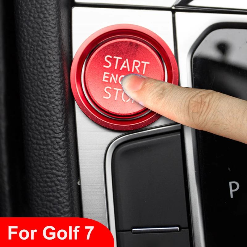 Car-Styling-Engine-Start-Button-Cover-Ring-Sticker-Auto-Interior ...