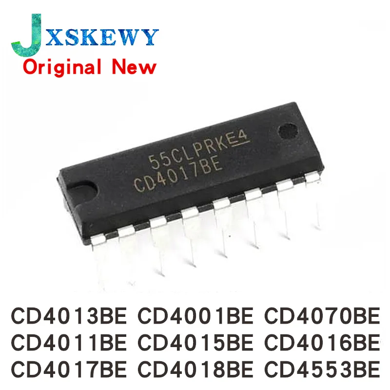 10PCS-CD4013BE-DIP-14-CD4013-CD4001BE-CD4001-CD4070BE-CD4011BE-CD4011 ...