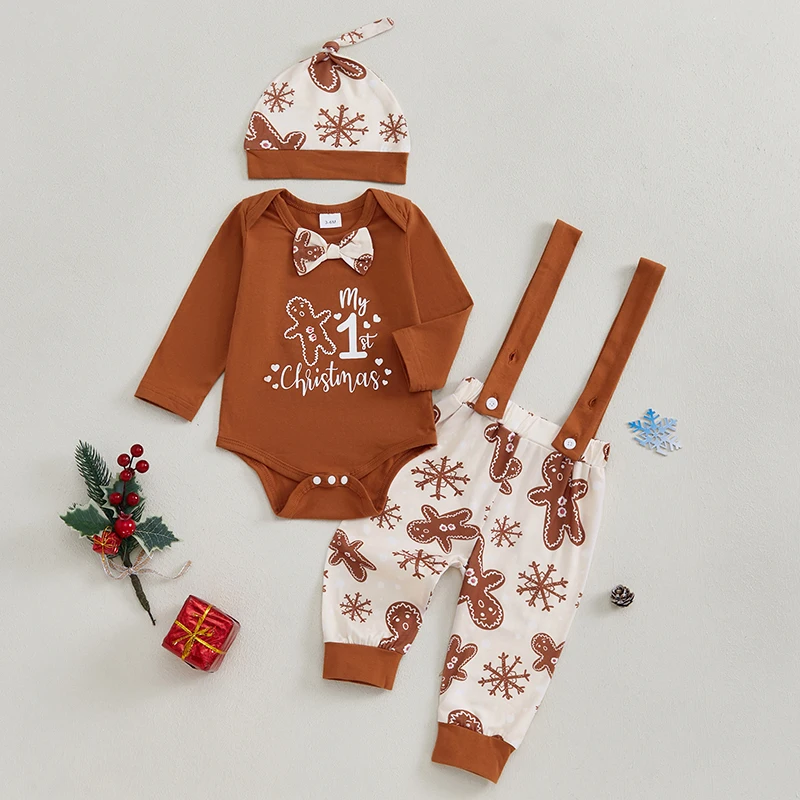 FOCUSNORM-Conjuntos-de-ropa-de-Navidad-para-beb-s-Pelele-de-manga-larga ...