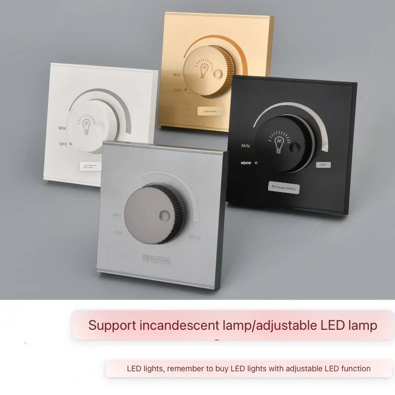 Concealed-86-Type-Non-Maximum-Power-Knob-Brightness-Dimmer-Panel ...
