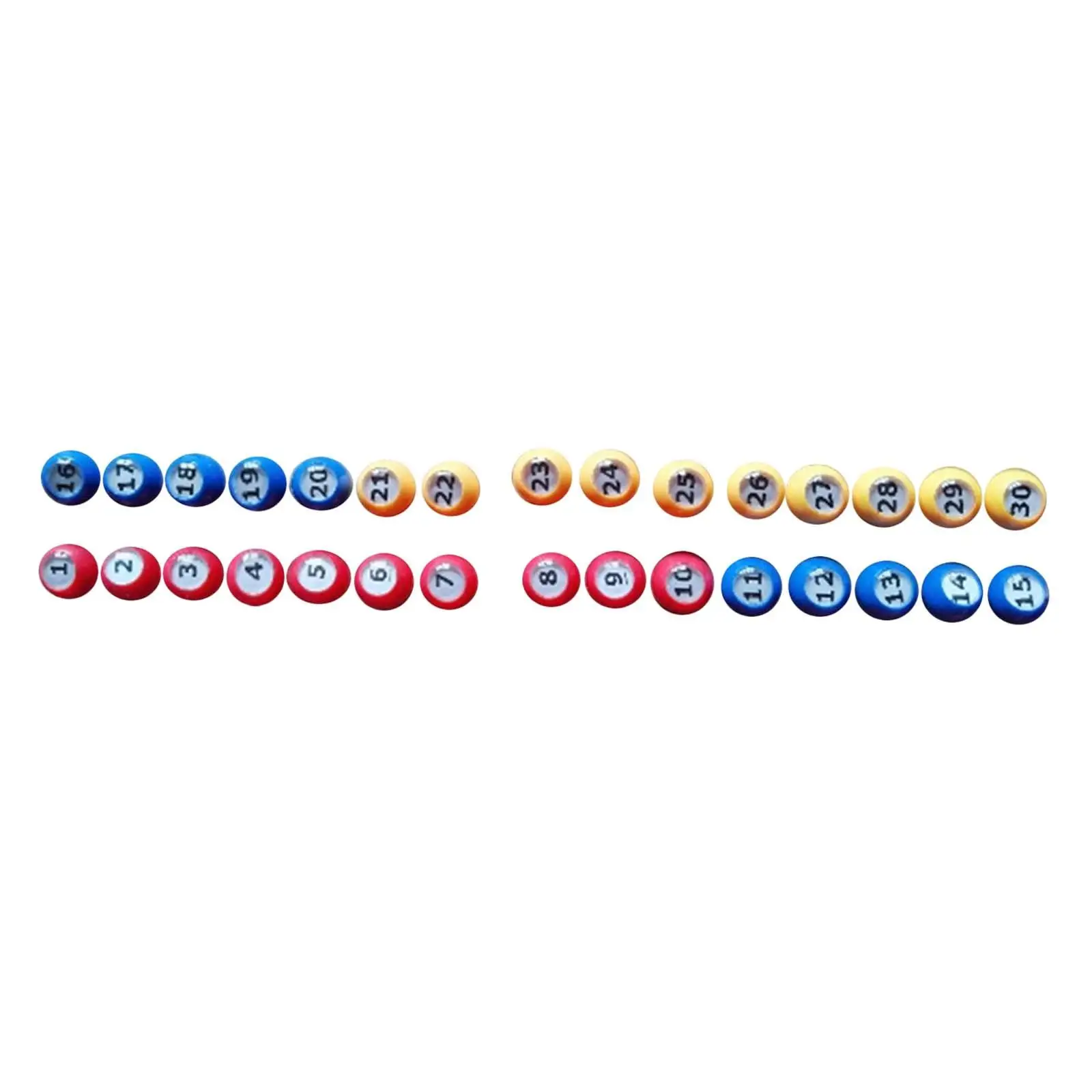 30-Pieces-Bingo-Ball-Equipment-1-30-Numbers-for-Company-Household ...