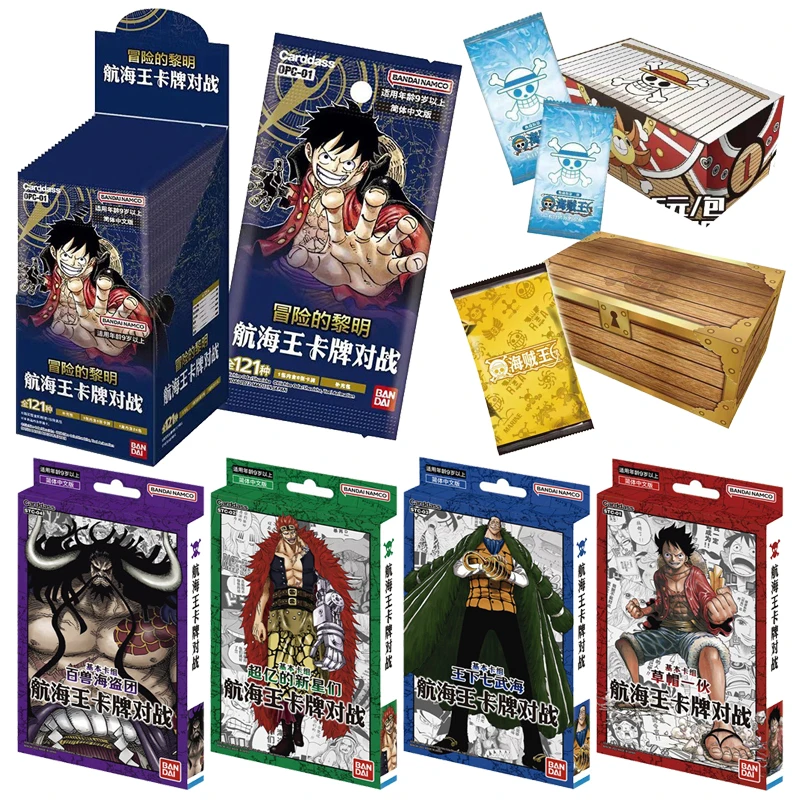 One-Piecees-Booster-Cards-Box-TCG-Collections-Luffy-Japanese-Anime-Zoro ...
