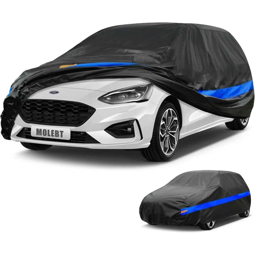 Universal Waterproof All-Weather Hatchback Car Cover, Durable ...