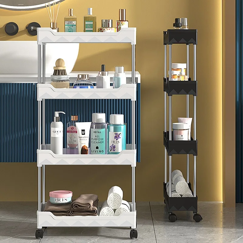 3-4Layer-Trolley-Living-Room-Shelf-Kitchen-Bedroom-Multi-Functional ...