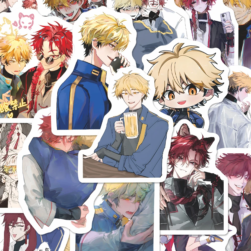 10/35/70pcs Link Click Cartoon Stickers Vein Felix Anime Sticker ...