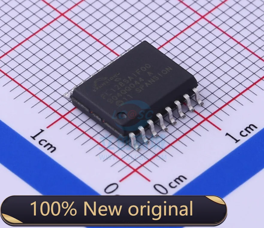 100% S25fl128sagmfi001 Package Soic-16 New Original Genuine Nor Flash ...