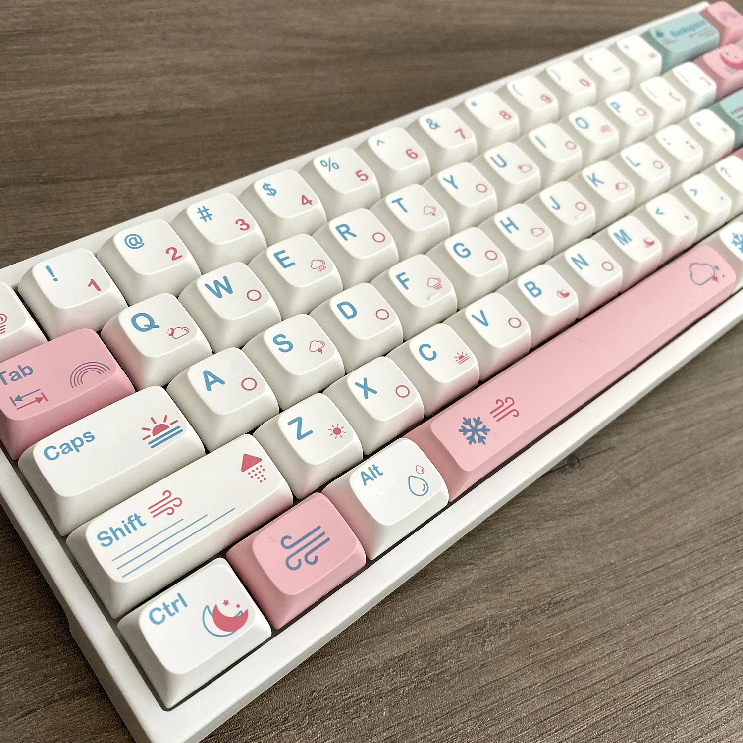 132-Keys-Minimalist-White-Weather-Keycap-XDA-Keycaps-For-MX-Switch ...