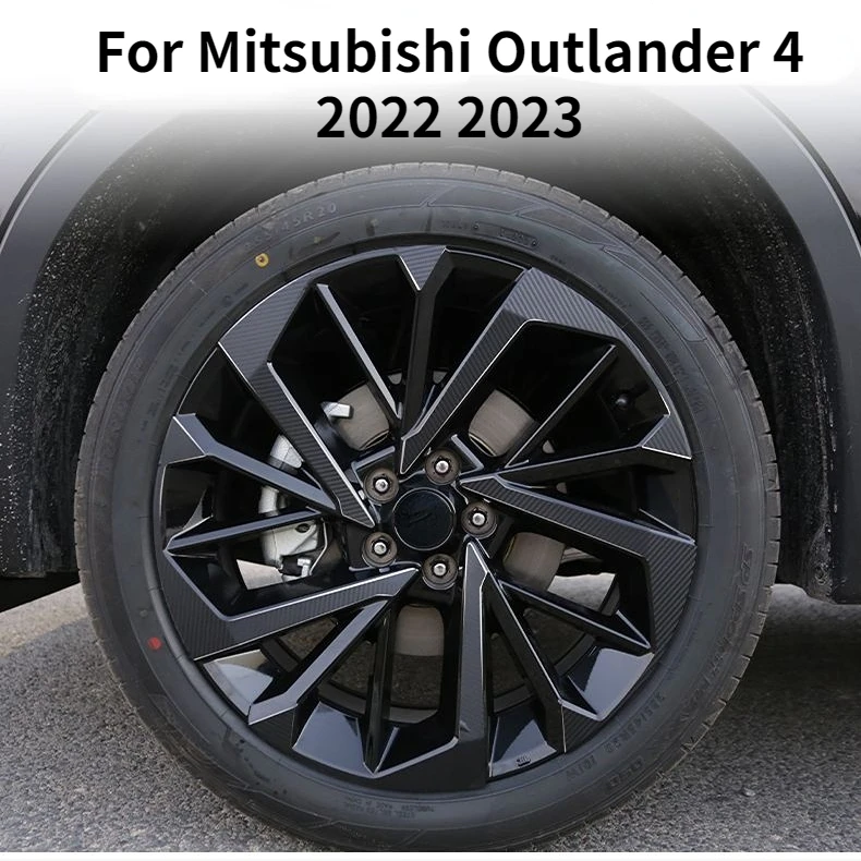 For Mitsubishi Outlander 4 2022 2023 Car Wheel Sticker Scratch ...