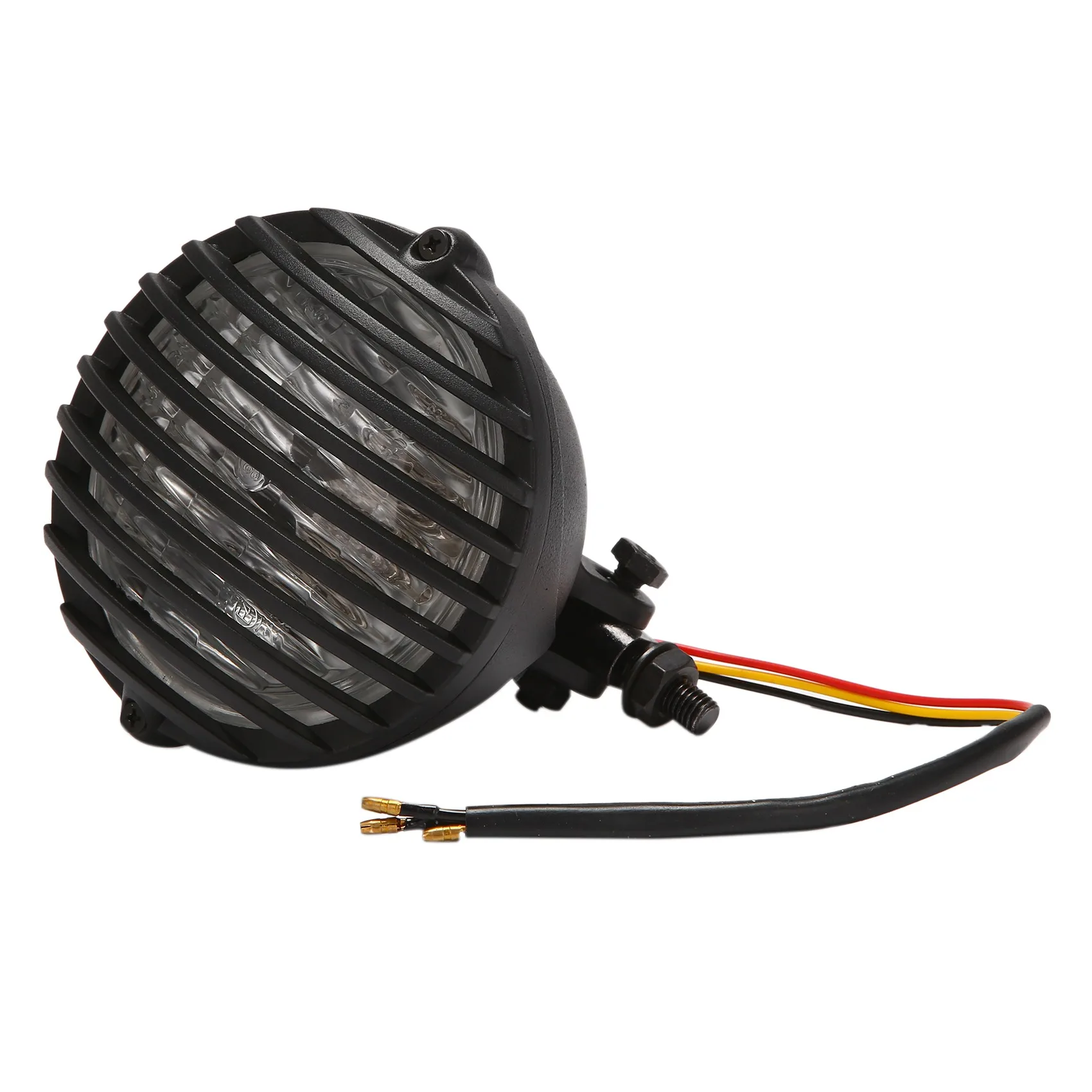 Motorcycle-Front-Headlight-with-Grill-Cover-Housing-Motorcycle ...