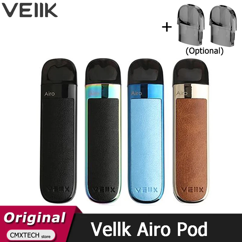 Original-VEIIK-Airo-Pod-Vape-Kit-with-360mAh-Battery-2ml-refillable-Pod ...