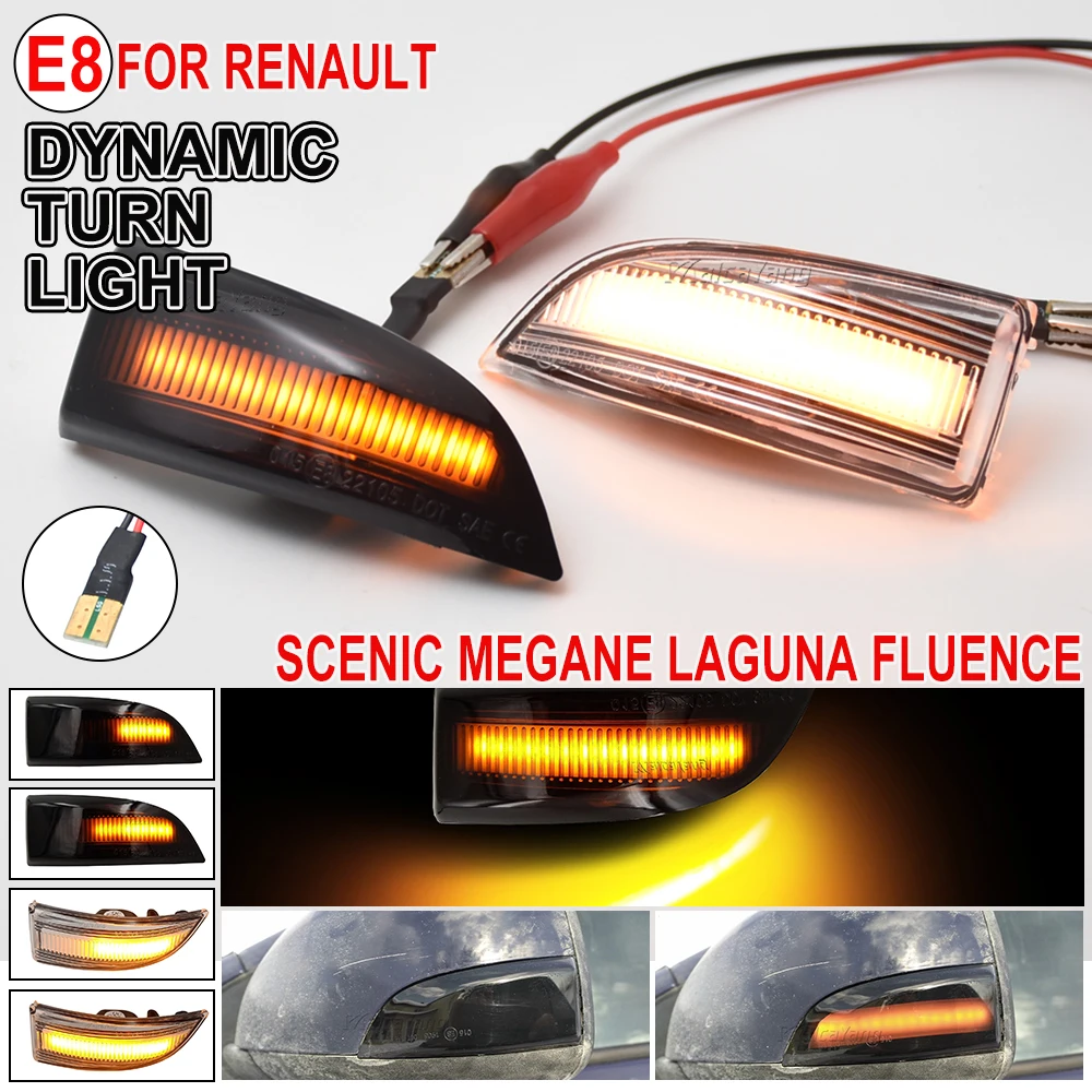 1Pair-LED-Dynamic-Turn-Signal-Light-Flashing-Indicator-Sequential ...