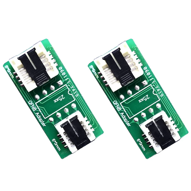 2X QFN8 /WSON8/MLF8/MLP8/DFN8 TO DIP8 Universal Two In One Socket ...