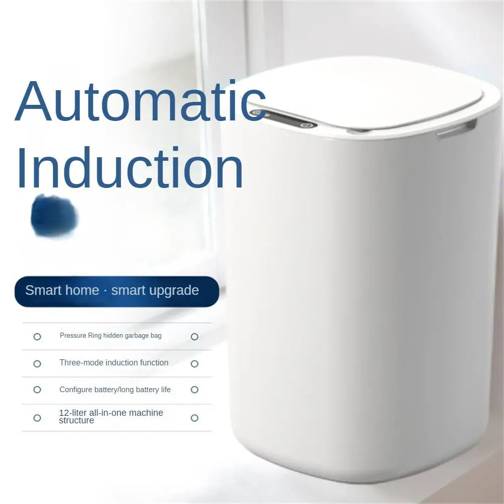 Smart-Trash-Can-Automatic-Induction-Bin-Large-Capacity-Dustbin-Kitchen ...