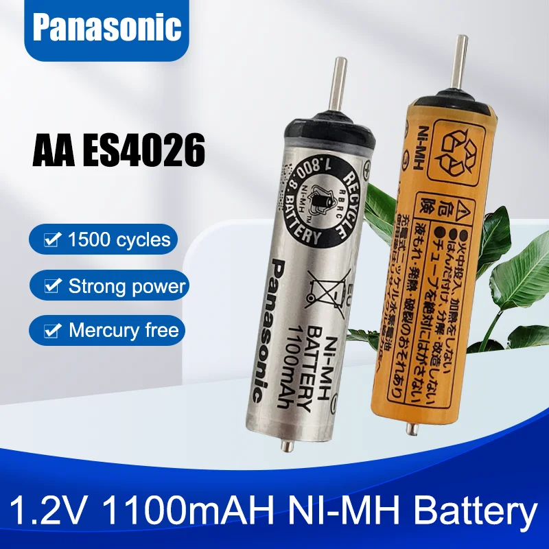 1-5PCS 1.2V 1100mAh Panasonic ES7026 ES7027 ES4033 ES4035 ES4036 ES4026 ...