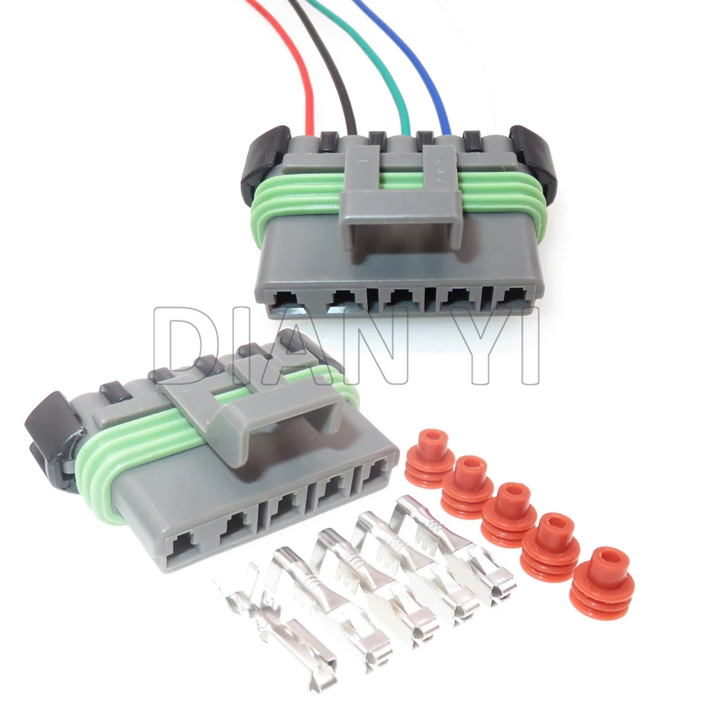 1-Set-5-Way-Starter-Auto-Plastic-Housing-Connector-Assembly-12084891 ...