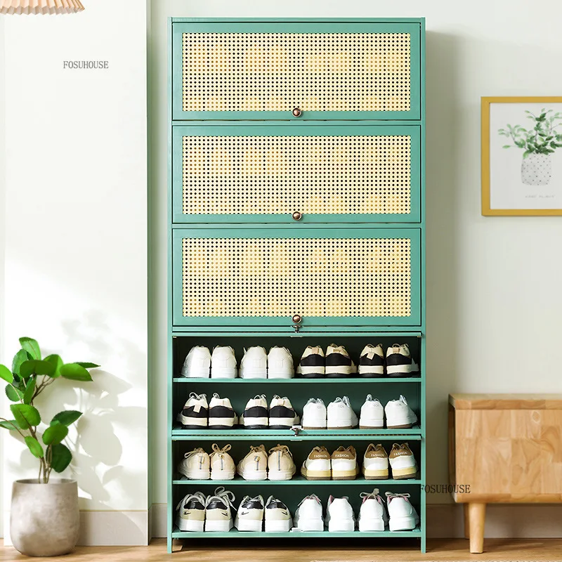 Household-Bamboo-Shoerack-for-Rental-House-Multi-layer-Dustproof-Shoe ...