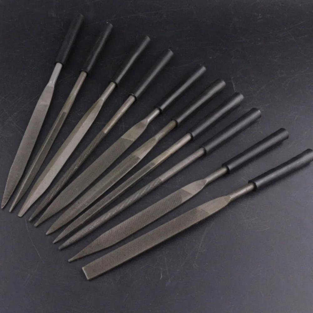 10pcs-Metal-Needle-File-Set-Wood-Rasp-Metal-Polishing-Hand-FileTools ...