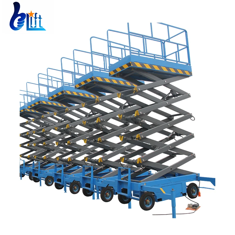 18M-Lifting-Height-Electric-Mobile-Platform-Heavy-Duty-Scissor-Lift-For ...