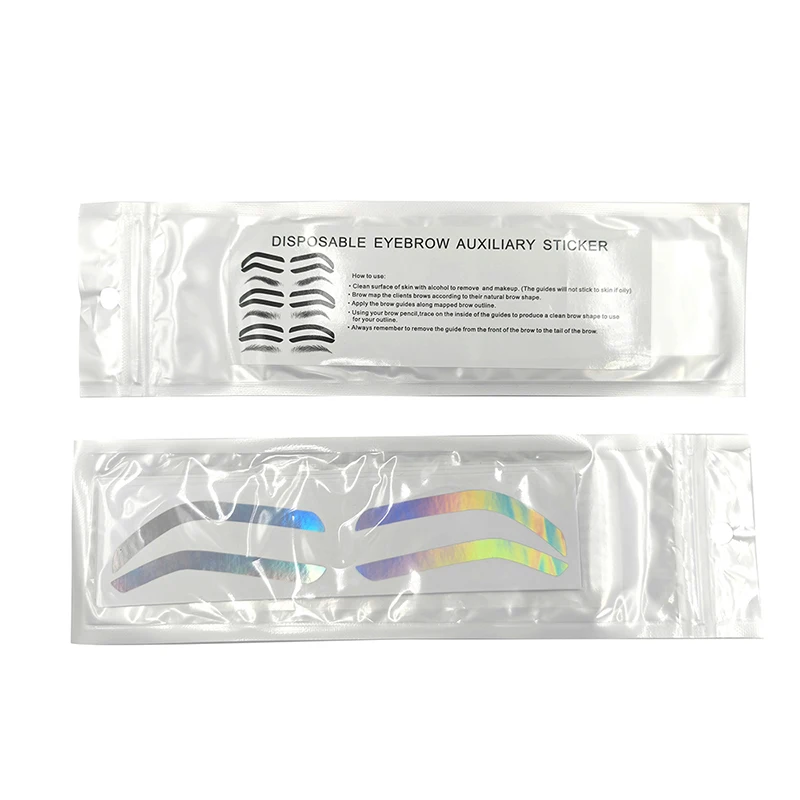 12pcs-bag-Disposable-Brow-Shape-Tape-for-Airbrush-Machine-Brow-Mapping ...
