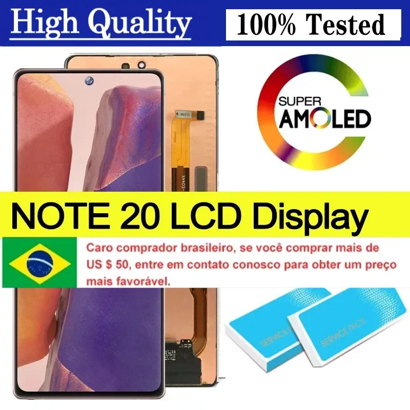 6-7-High-Quality-AMOLED-LCD-Replacement-for-Samsung-Note-20-Screen ...