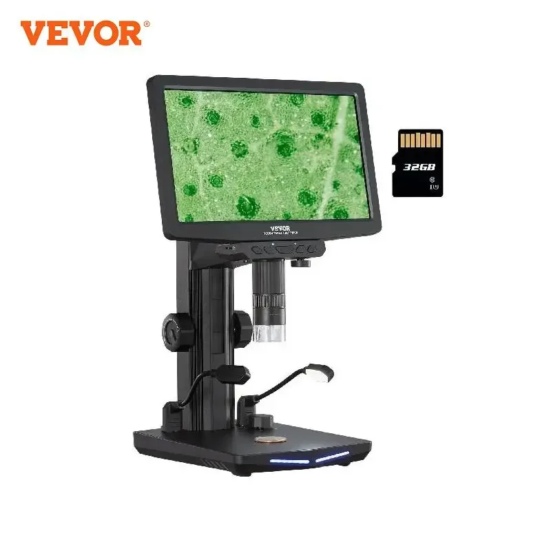 VEVOR-Digital-Microscope-50X-1000X-10-1300X-Magnification-1080P-Photo ...
