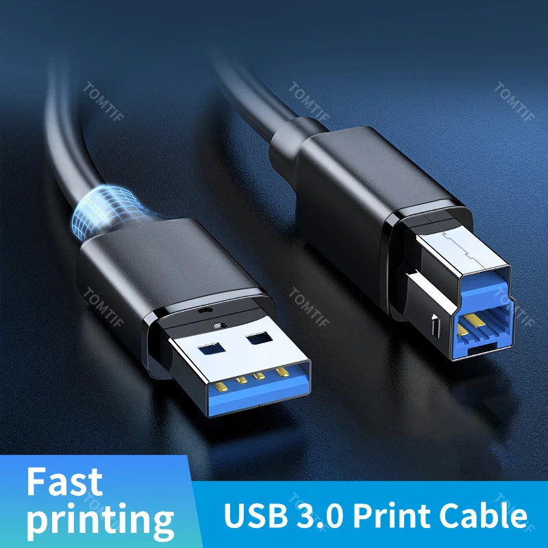 USB 3.0 Printer Cable usb 3.0 A to B USB3.0 Cable Extension Printer ...