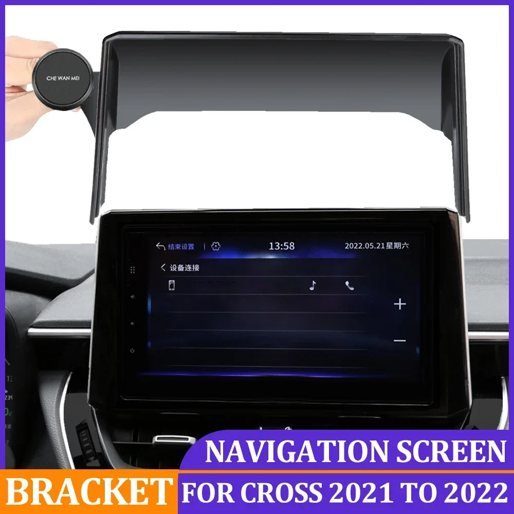 Multimedia Screen(8/9inch) Phone Bracket For Toyota Corolla Cross 2021 ...