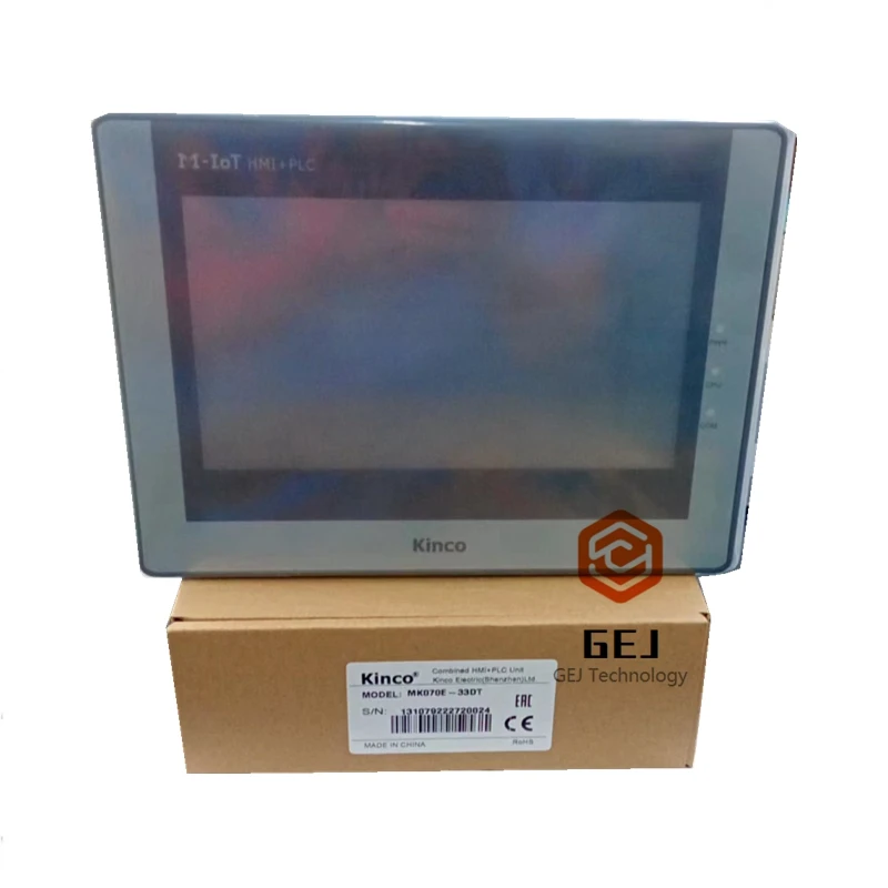 Kinco Mk070e-33dt 7inch Mk Integrated M-iot Hmi And Plc Series ...