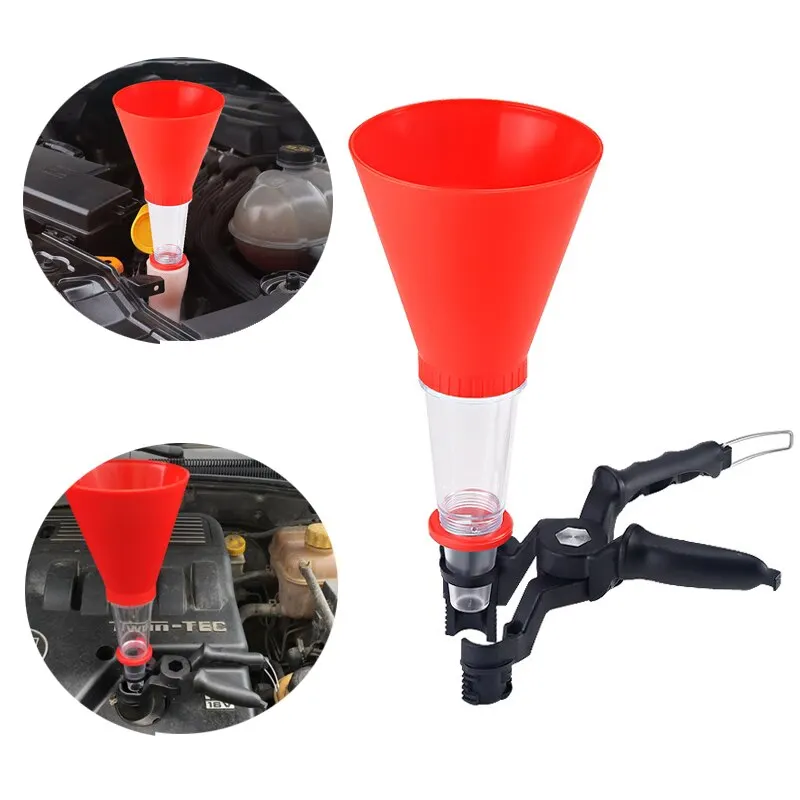 Universal-Car-Motorcycle-Gasoline-Oil-Filling-Funnel-Adjustable-Width ...