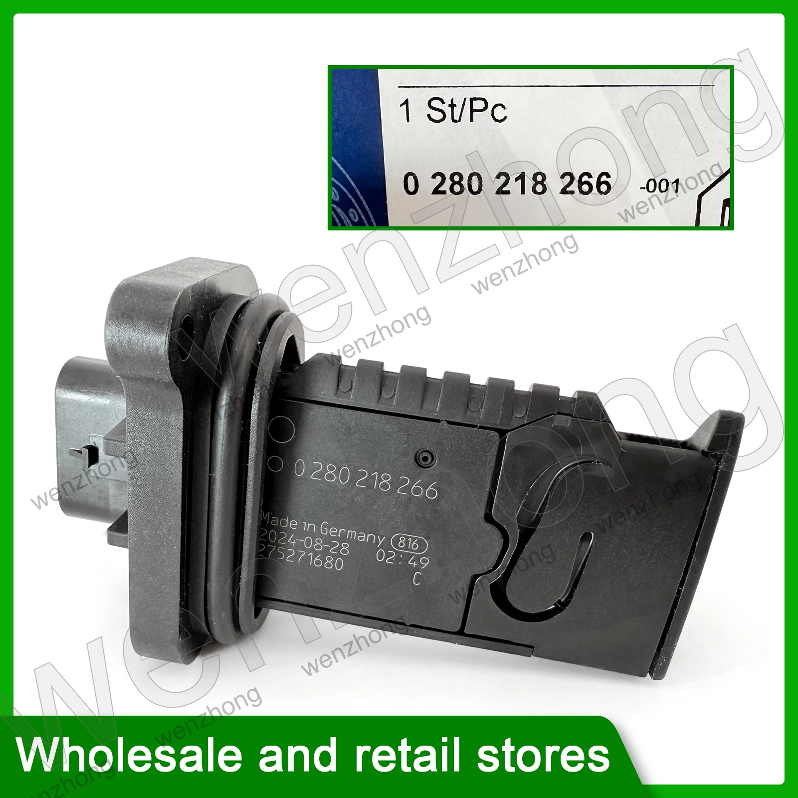 0280218266 13627602038 AIR MASS FLOW METER SENSOR For 228i 320i 328i ...