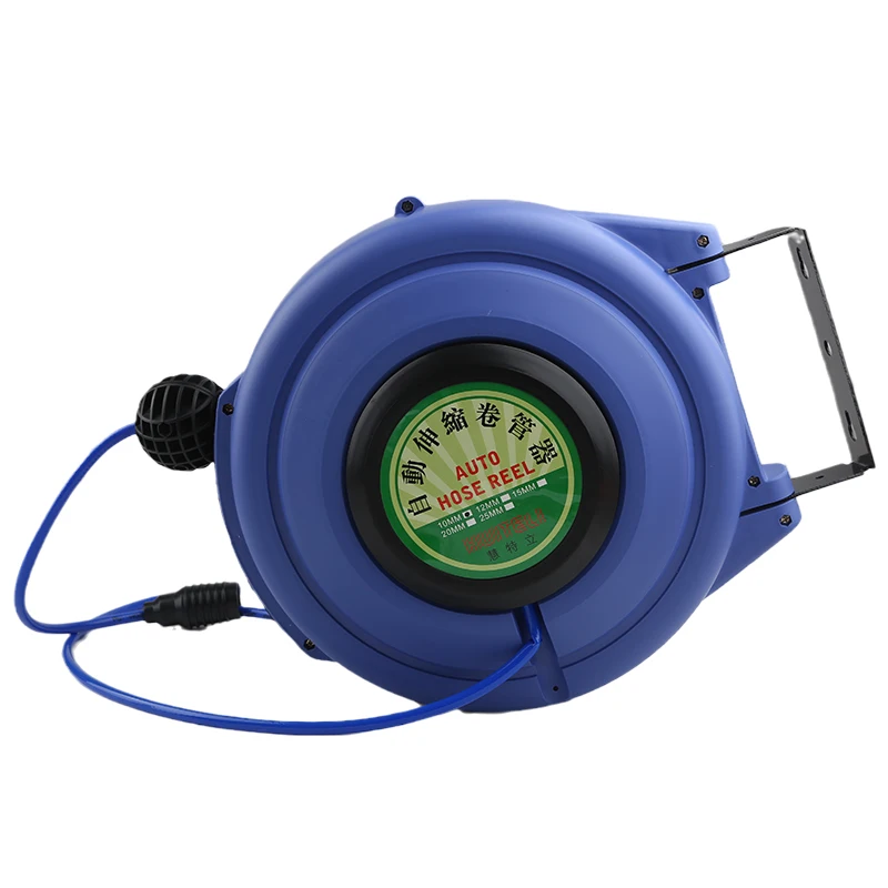 Wall Mount Pneumatic Compressor Automatic Compressed Air Hose Reel ...