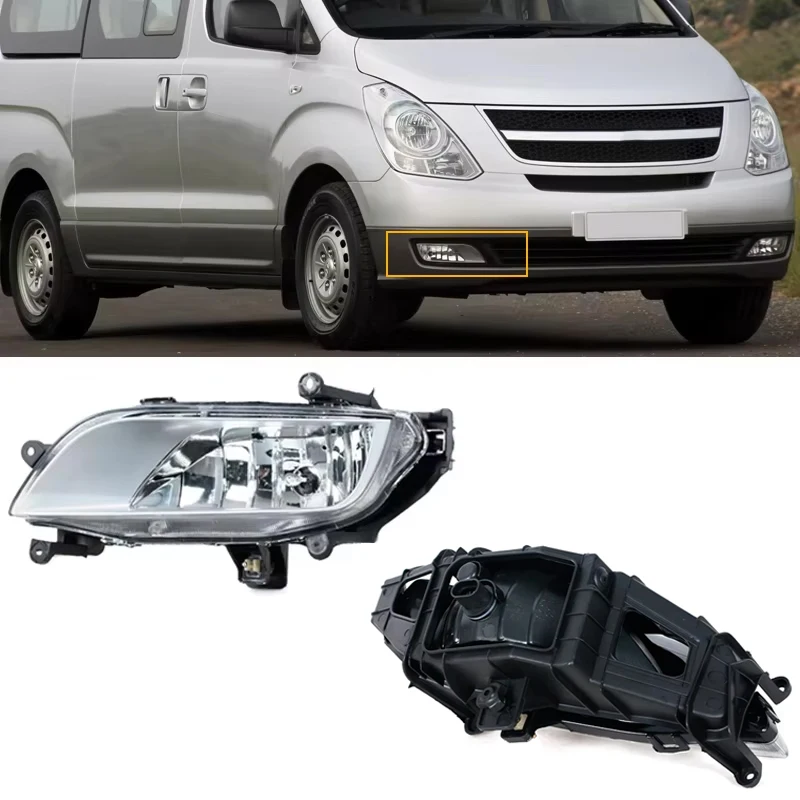 Car Front Bumper Fog Lamp Fog Lights Driving Foglight For Hyundai i800 ...