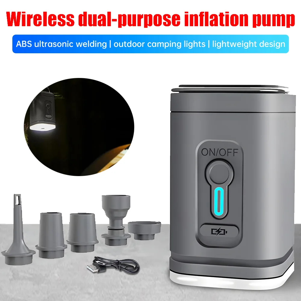 Mini-Electric-Air-Pump-for-Inflatable-Cushions-Air-Beds-Boat-Swim-Ring ...