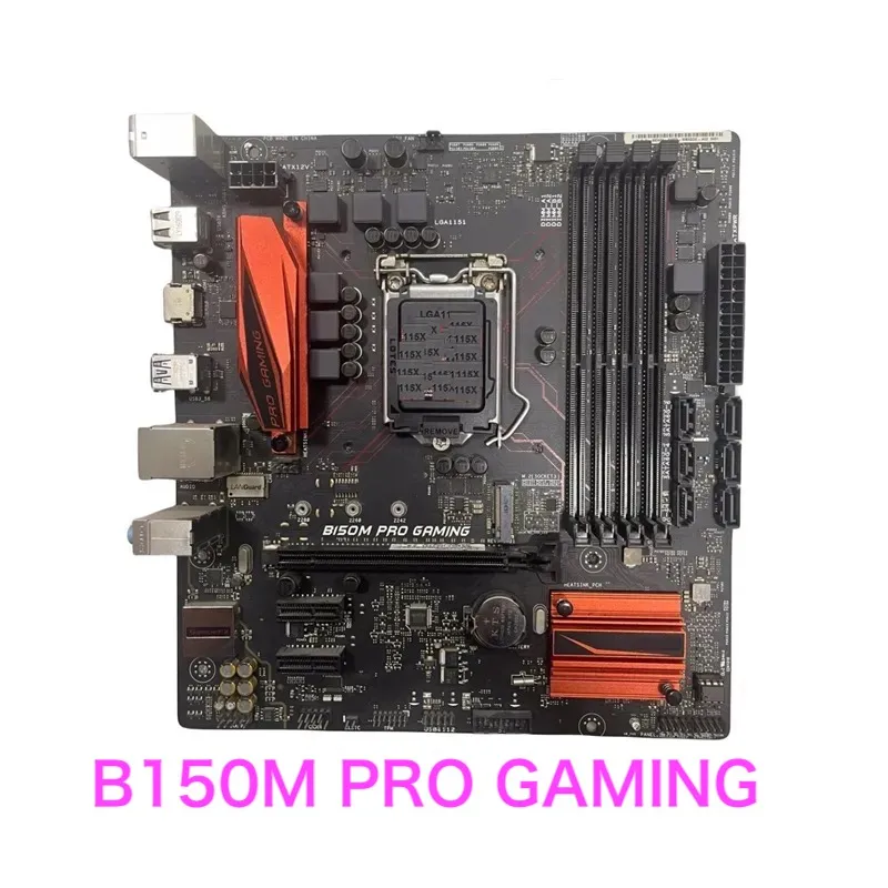 ASUS B150M PRO GAMING Motherboard LGA 1151 DDR4 Micro ATX B150 ...