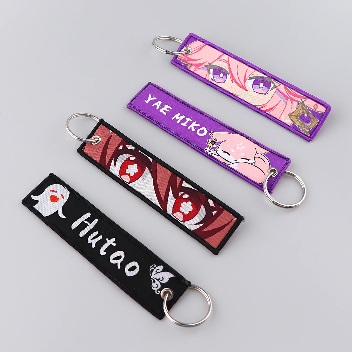 Game-Figure-hu-tao-Yae-Miko-Cute-Key-Tag-Keychains-Women-Anime-Keychain ...