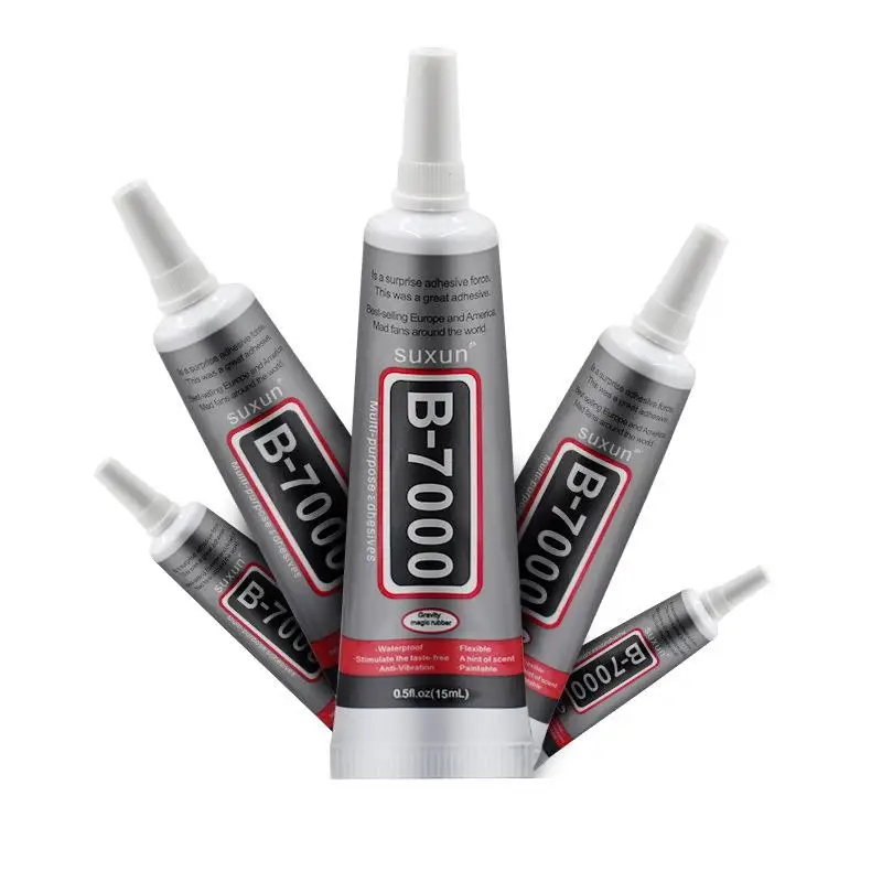 3ml 9ml cola b7000 B-7000 multi purpose cola para strass agulhas cola ...