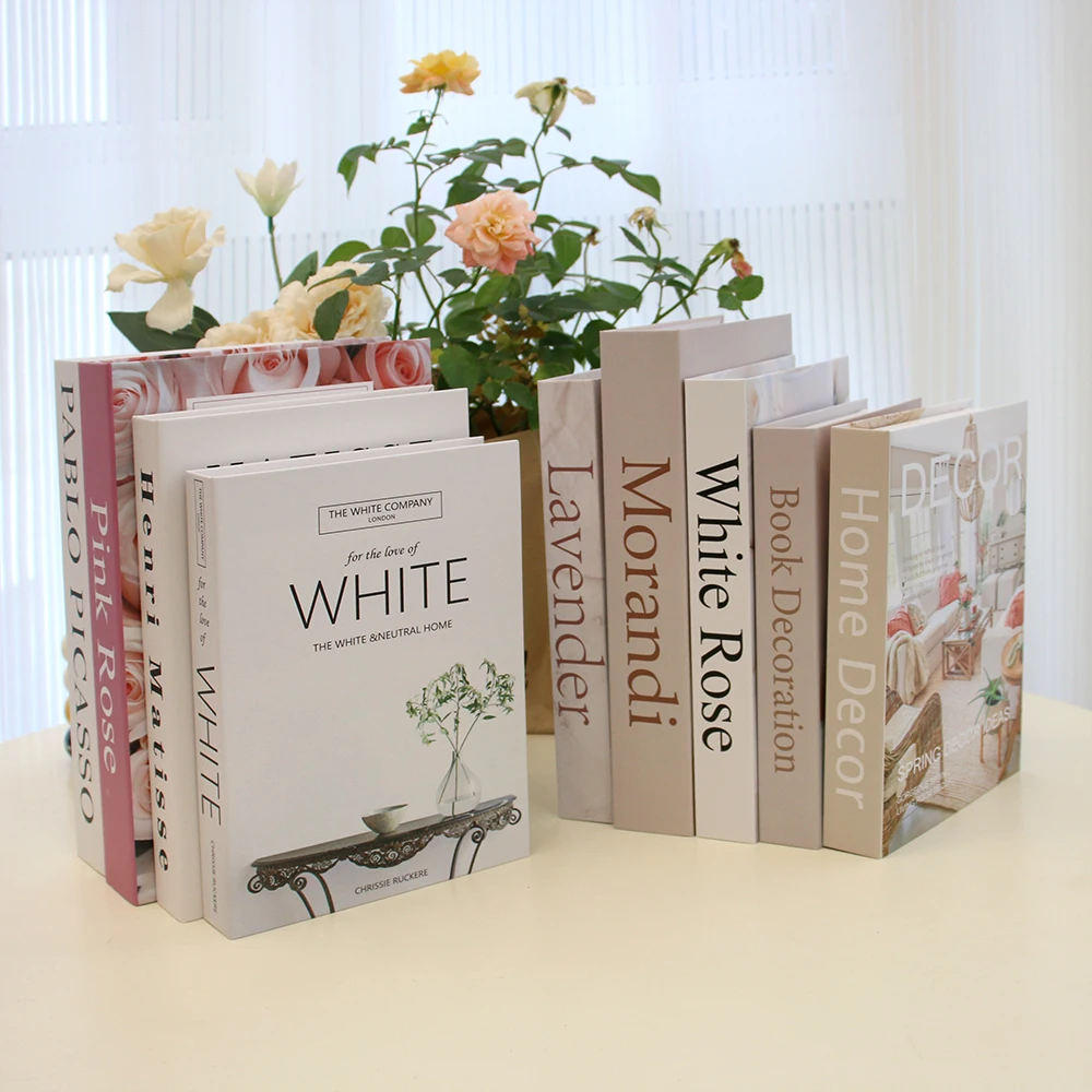 3Pcs Fake Books Ornament Decorative Fake Book For Home Bookshelf Decor ...