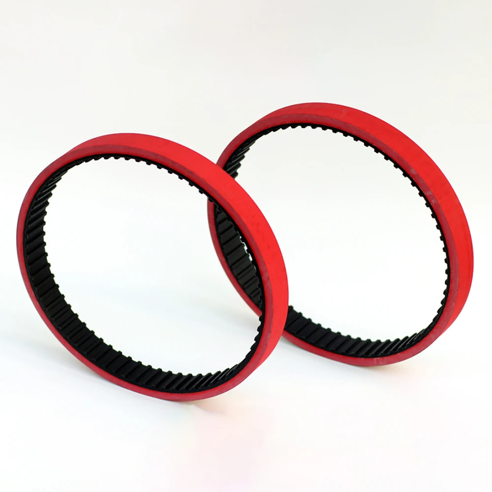 Wear Resisting Rubber Timing Belt Vacuum Draw Down Belts for packing ...