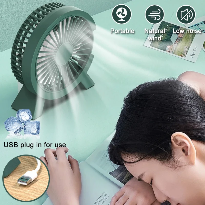 Electric-Fan-Portable-Cooling-for-Laptops-Silent-Usb-Fan-for-Home ...