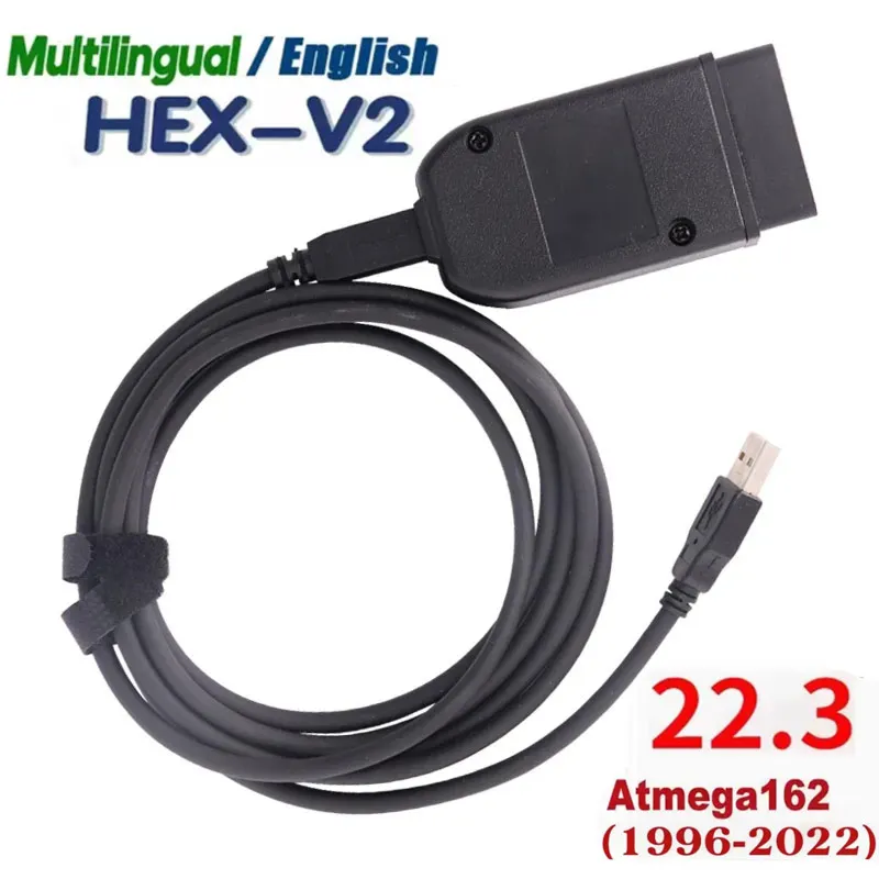 NIEMOGH VCDS HEX VAG Com Obd2 Scanner HEX V2 21.9 Interface Electric ...