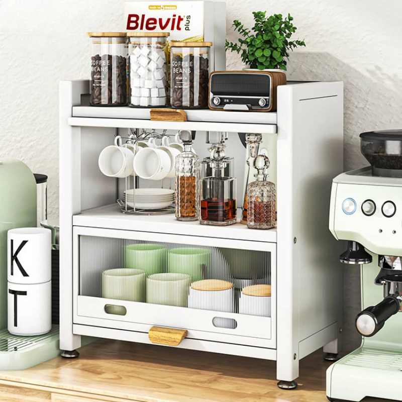 Table-Top-Tea-Set-Storage-CabinetSmall-Household-Cup-HolderDust-proof ...