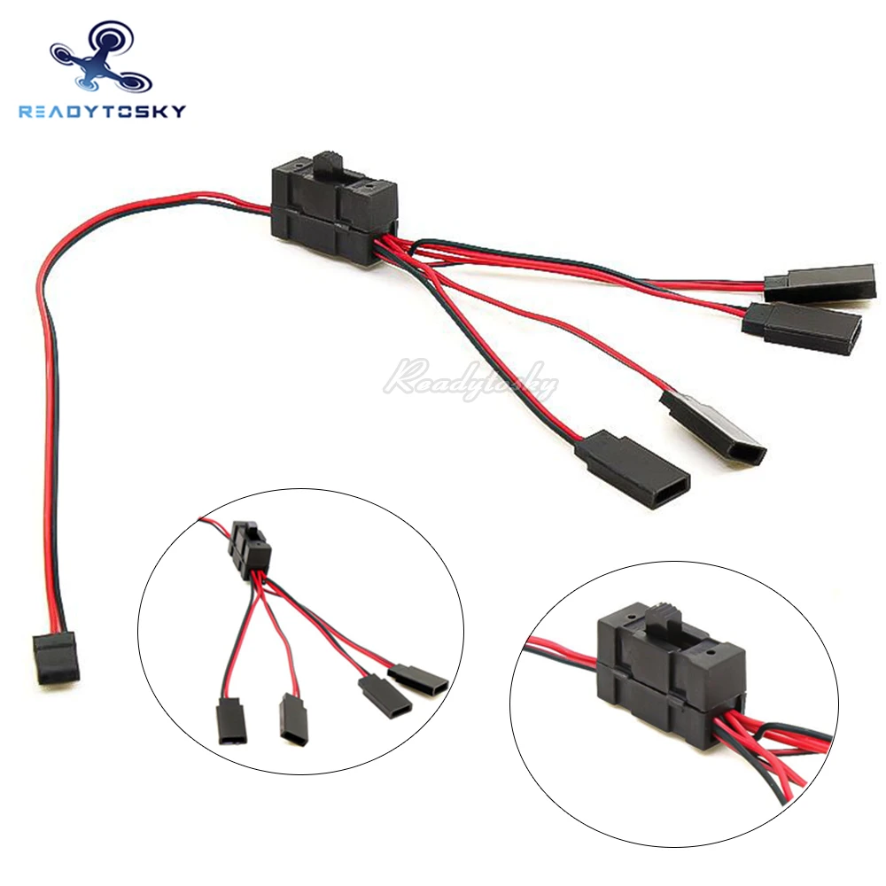 Rc Led Lights Splitter Cable | Controller Switch | Wire Splitter | Trx ...