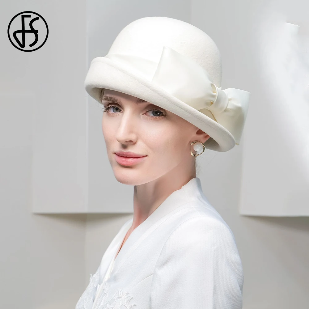 Ladies White Hat
