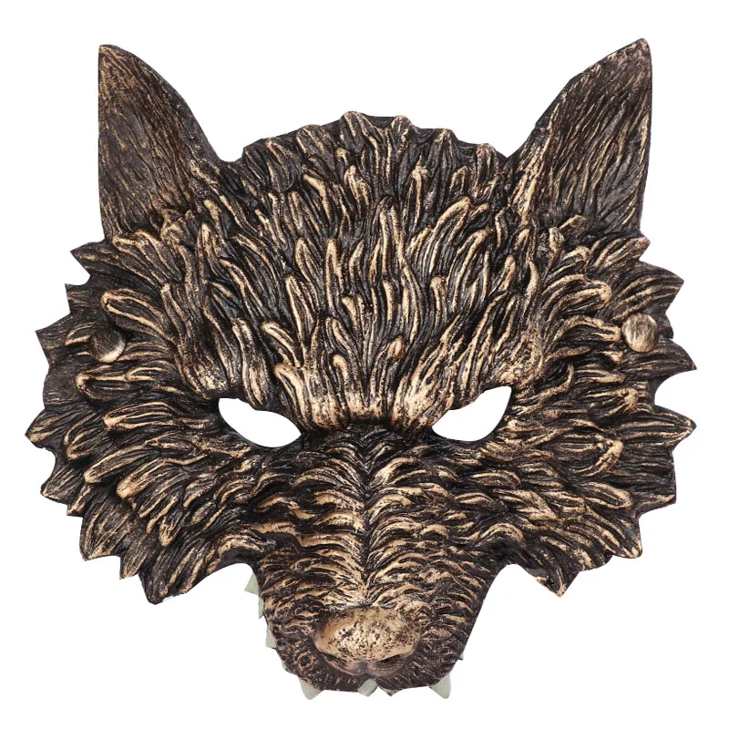 Wolf-Half-Face-mask-Scary-Mask-for-Festival-Cosplay-Halloween-Costume ...