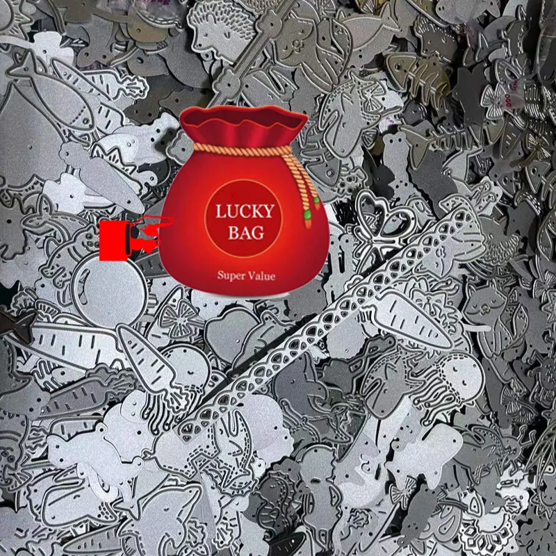 Clearance-1Set-DIY-Metal-Die-Randomly-Selected-Lucky-Bags-Crafts ...