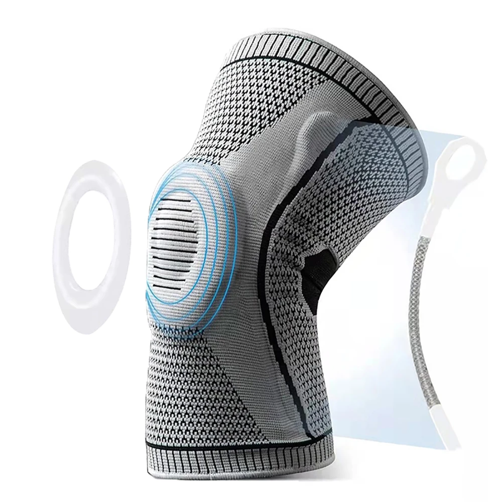 1Pc Knee Brace Compression Sleeve Pad Patella Stabilizer Rodillera ...