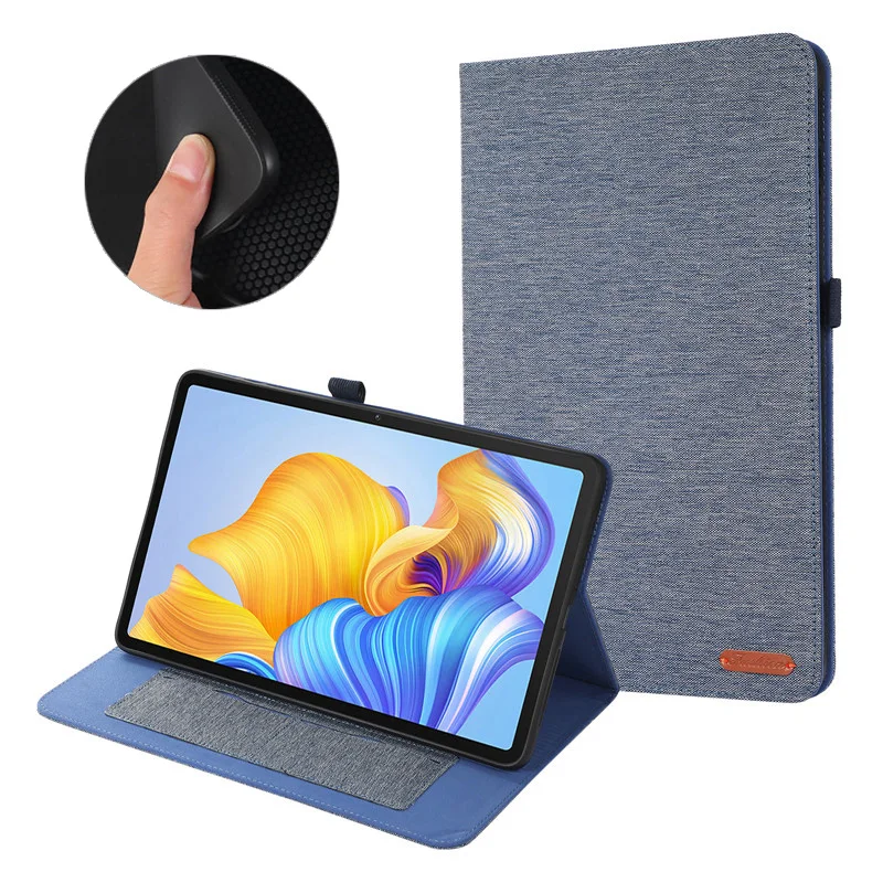 Case for Honor Pad 8 12 inch 2022 Cover Soft Fabric Flip Stand Tablet ...