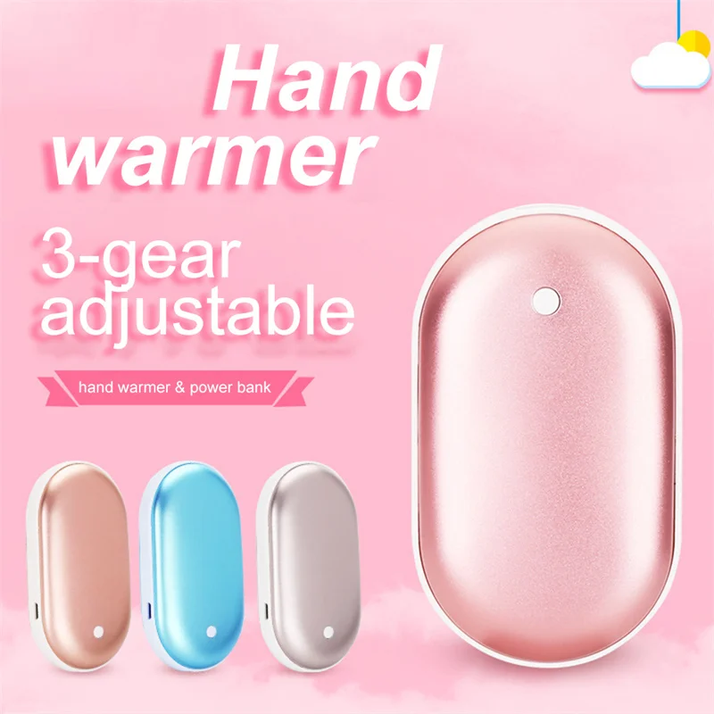 Portable-Mini-Hand-Warmer-2-In-1-USB-Rechargeable-Cobblestone-Pocket ...