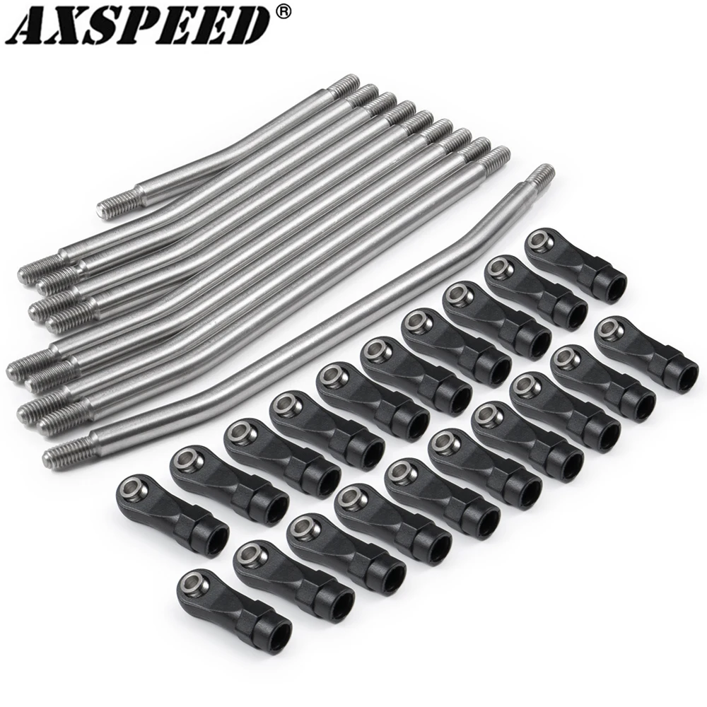 AXSPEED-Stainless-Steel-Link-Rod-Chassis-Linkages-313-324mm-Wheelbase ...